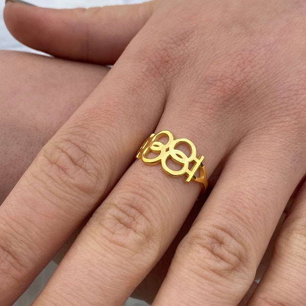 Feminine Ring - Etsy