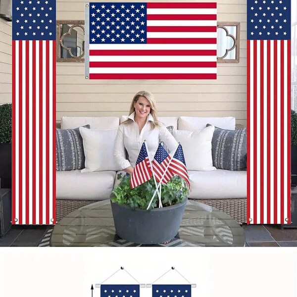 Tea Stained Flag - Etsy