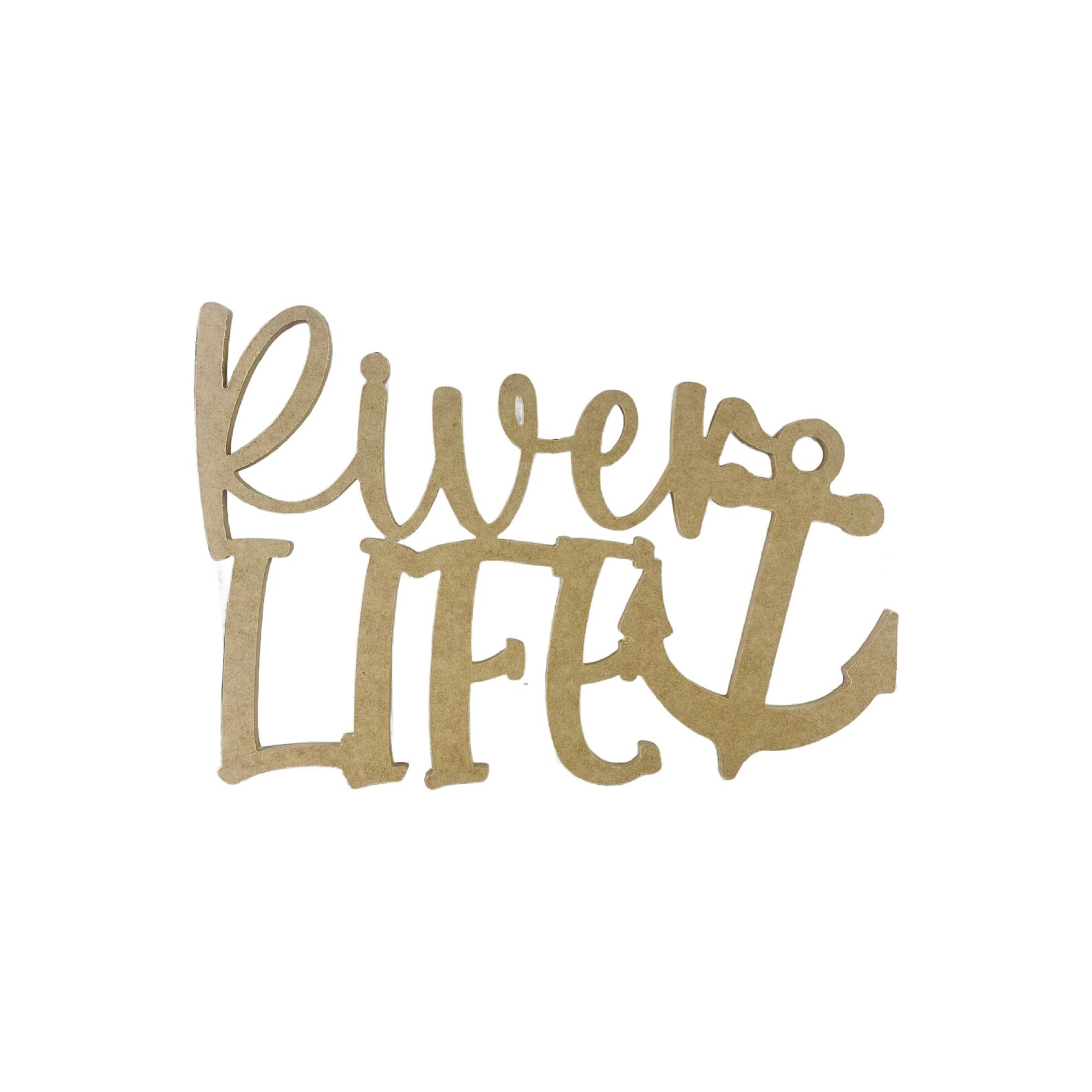 River Life, Camp Cutouts, River Crafts, Unfinished Word, MDF Unfinished ...