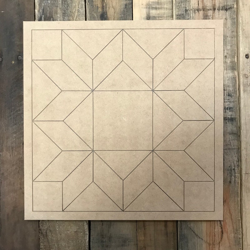 Unfinished Barn Quilt - Etsy