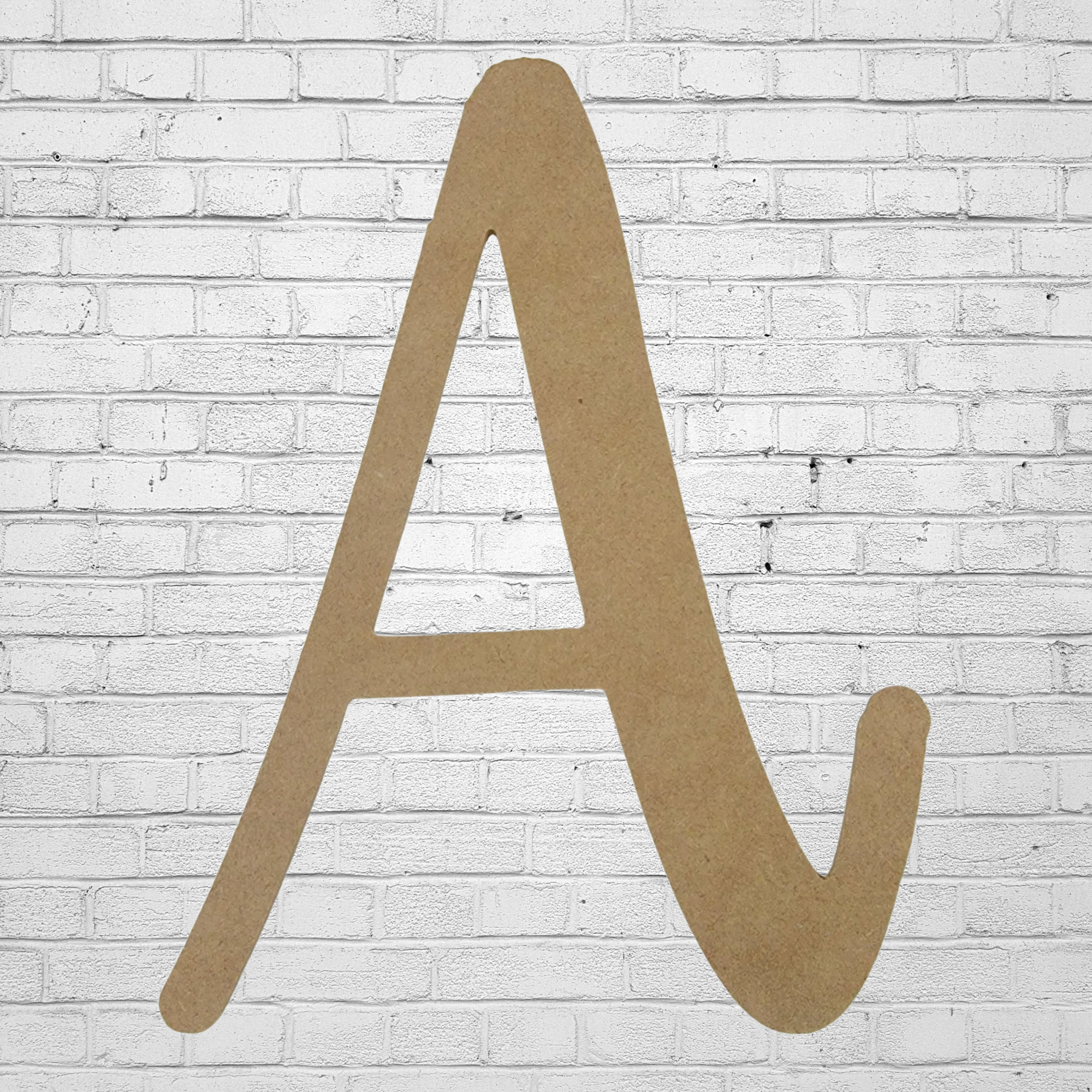 Unfinished Wooden Colleen Letter, Buy This Wooden Initial Letter Today ...