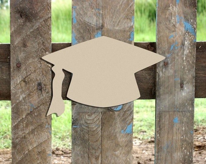 Unfinished Wooden Graduation Cap Shape Craft From 1 up to 46 DIY - Etsy