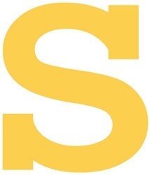 Rockwell Unfinished LOWERCASE Letter s ROCKWELL Paintable, Craft Letter ...