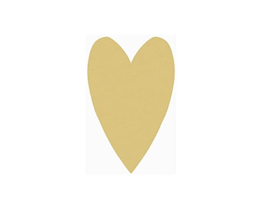 Wooden Heart Cutout, Unfinished Wood Heart Shape, Paintable Wood DIY ...