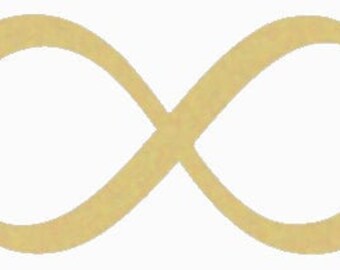 INFINITY SYMBOL Unfinished Wooden Craft Shape, Do It Yourself, DIY ...