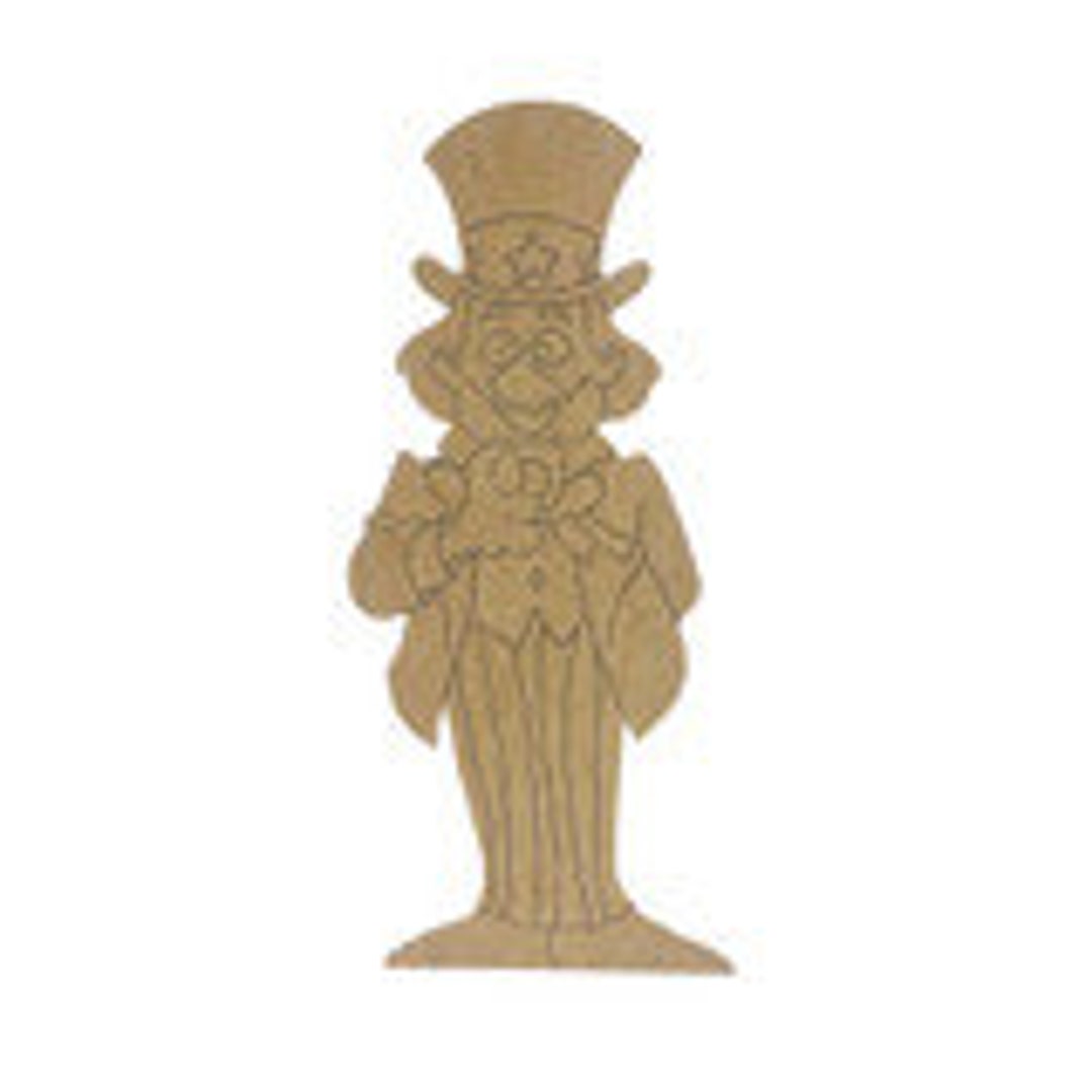 Uncle Sam, Patriotic Shape, MDF Wooden Craft, Unfinished Craft BAC - Etsy
