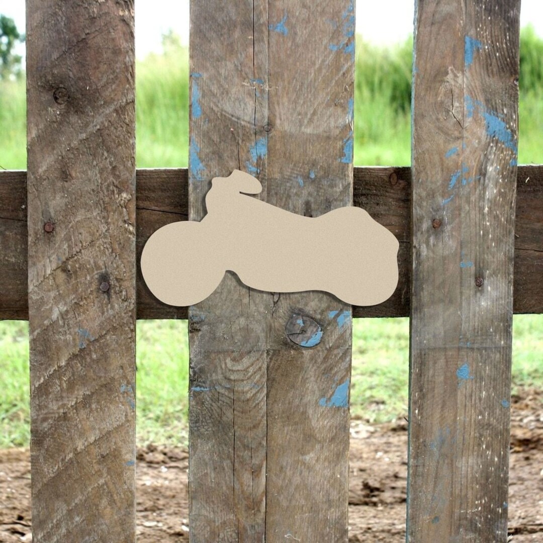 Unfinished Wooden Motorcycle Shape, Paintable Wooden Craft, Motorcycle ...