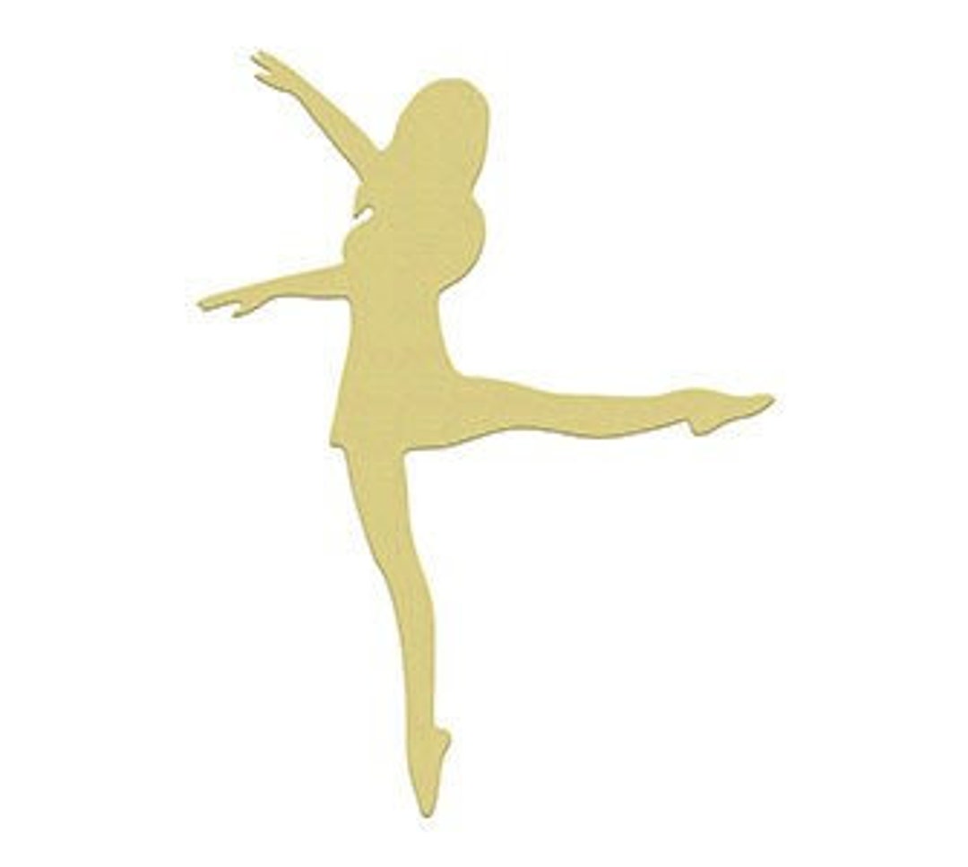 BALLERINA Dancing Ballerina, Ballet Dancer Cutout, Blank Dance Cutout ...