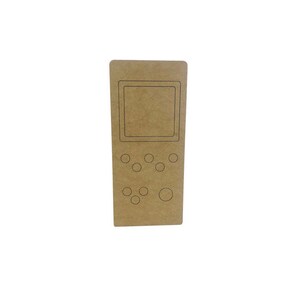 Gaming Console, 90's Shapes, Unfinished Wood Cutout, Paint by Line, BAC ...