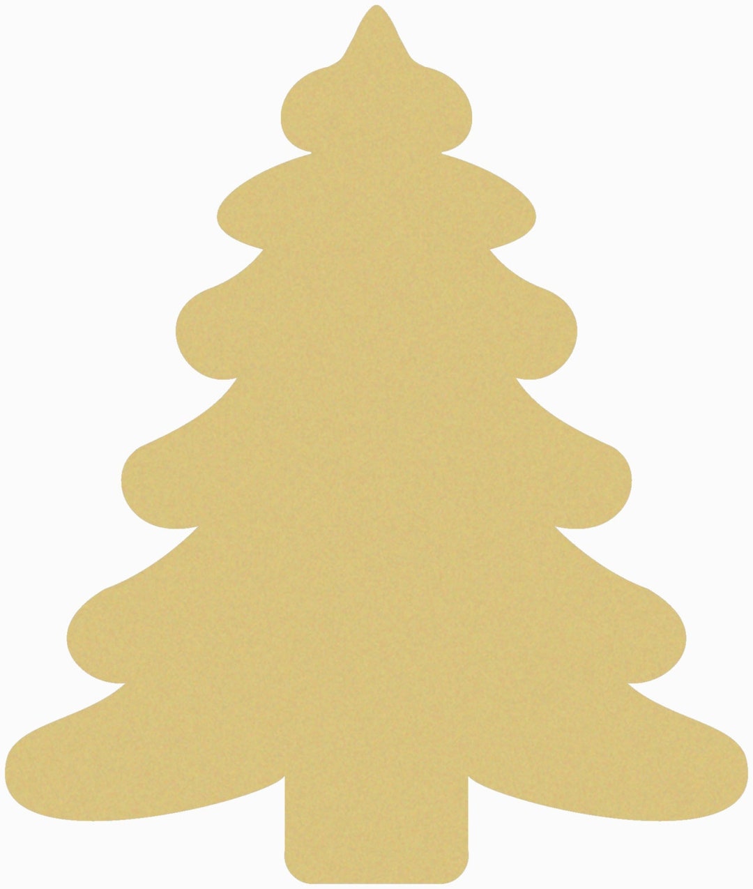 Christmas Tree Unfinished Wooden Craft Shape, Do It Yourself, DIY ...