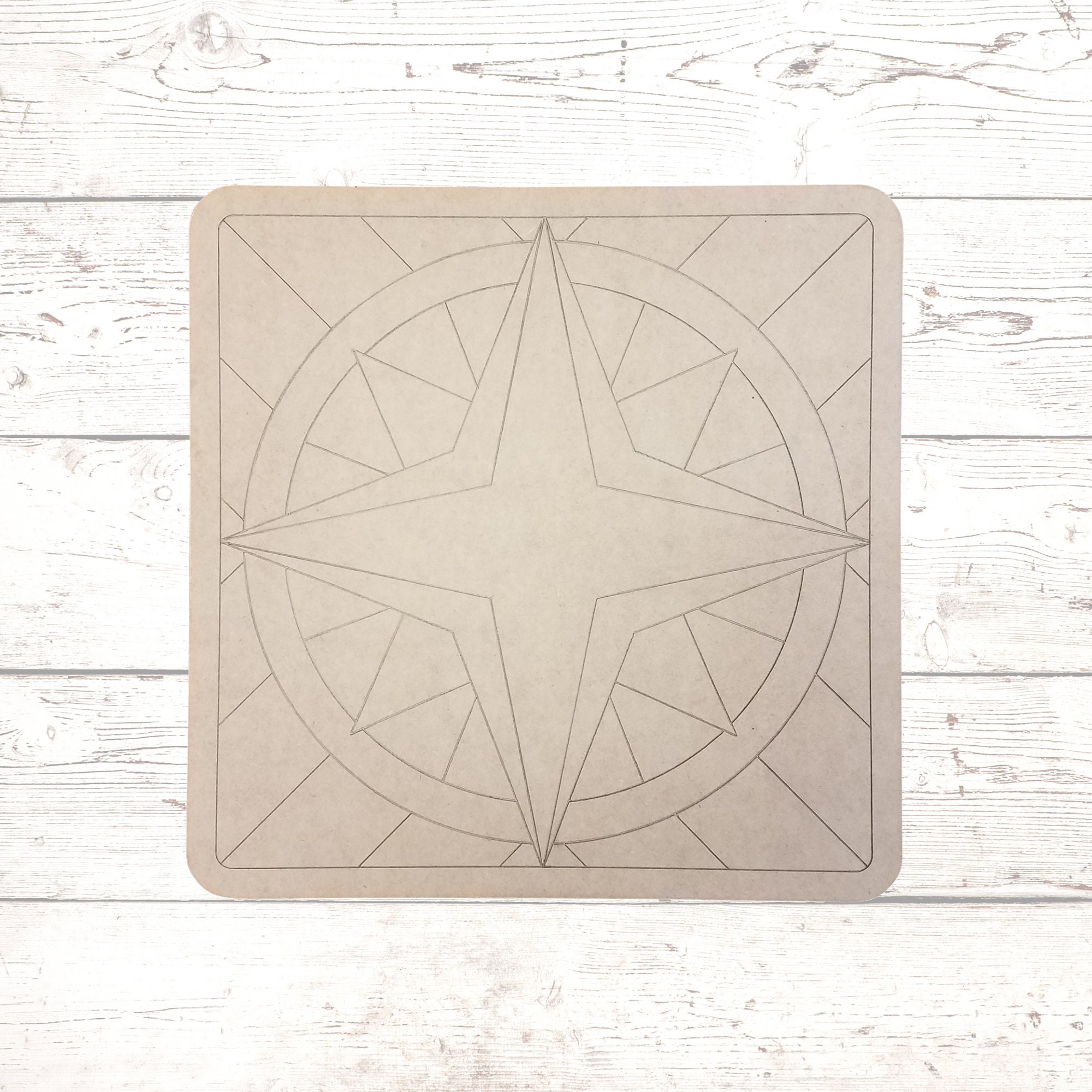 Compass Rose Art Project For Kids