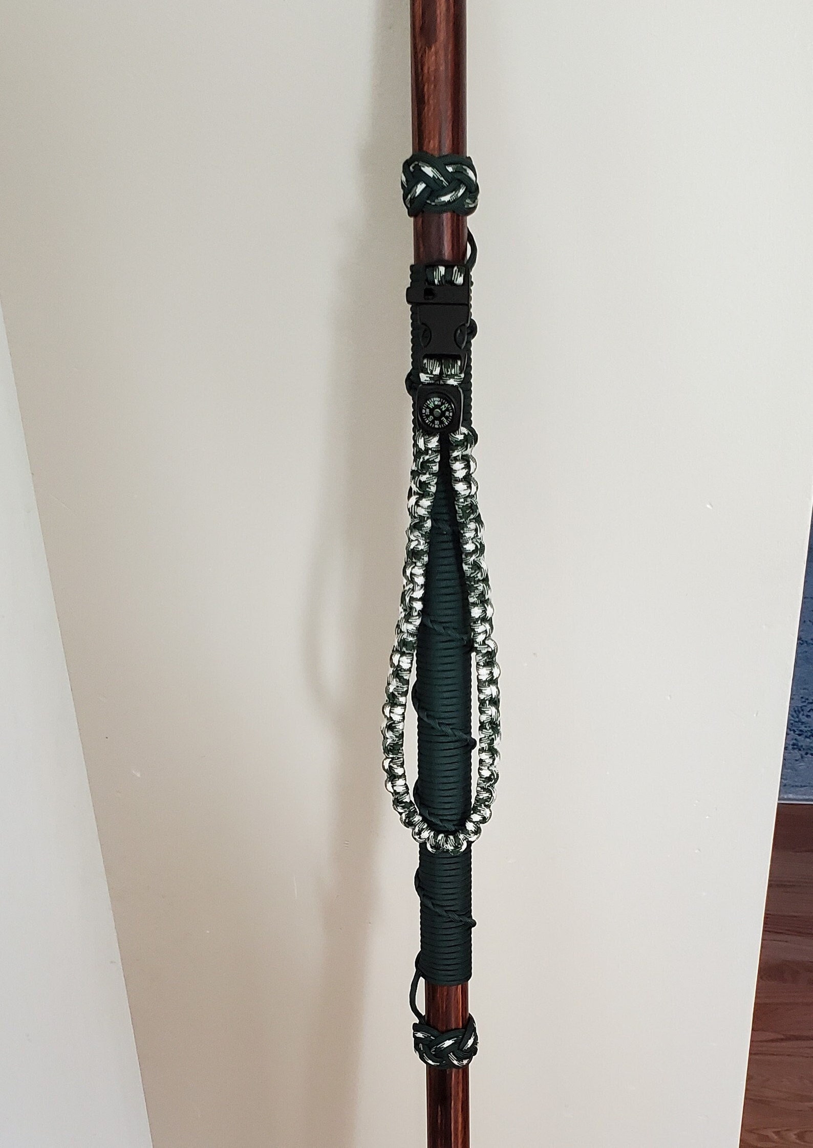 St Patrick's Day / Celtic Hiking Staff / Irish Walking Stick - Hunter ...