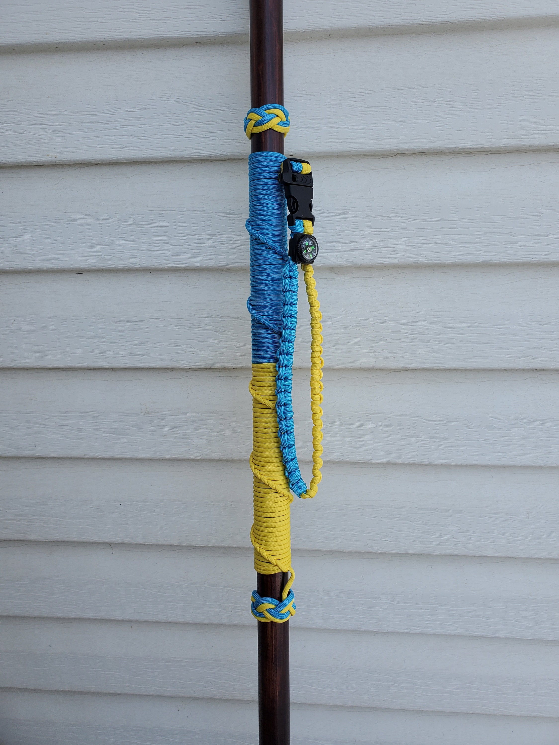 Ukraine Hiking Staff / Ukrainian Flag Walking Stick / Ukraine Flag - Etsy