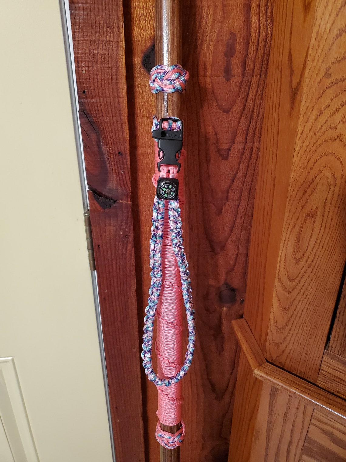 Customized Hiking Staff / Walking Stick Your Color Choice Made to Order ...