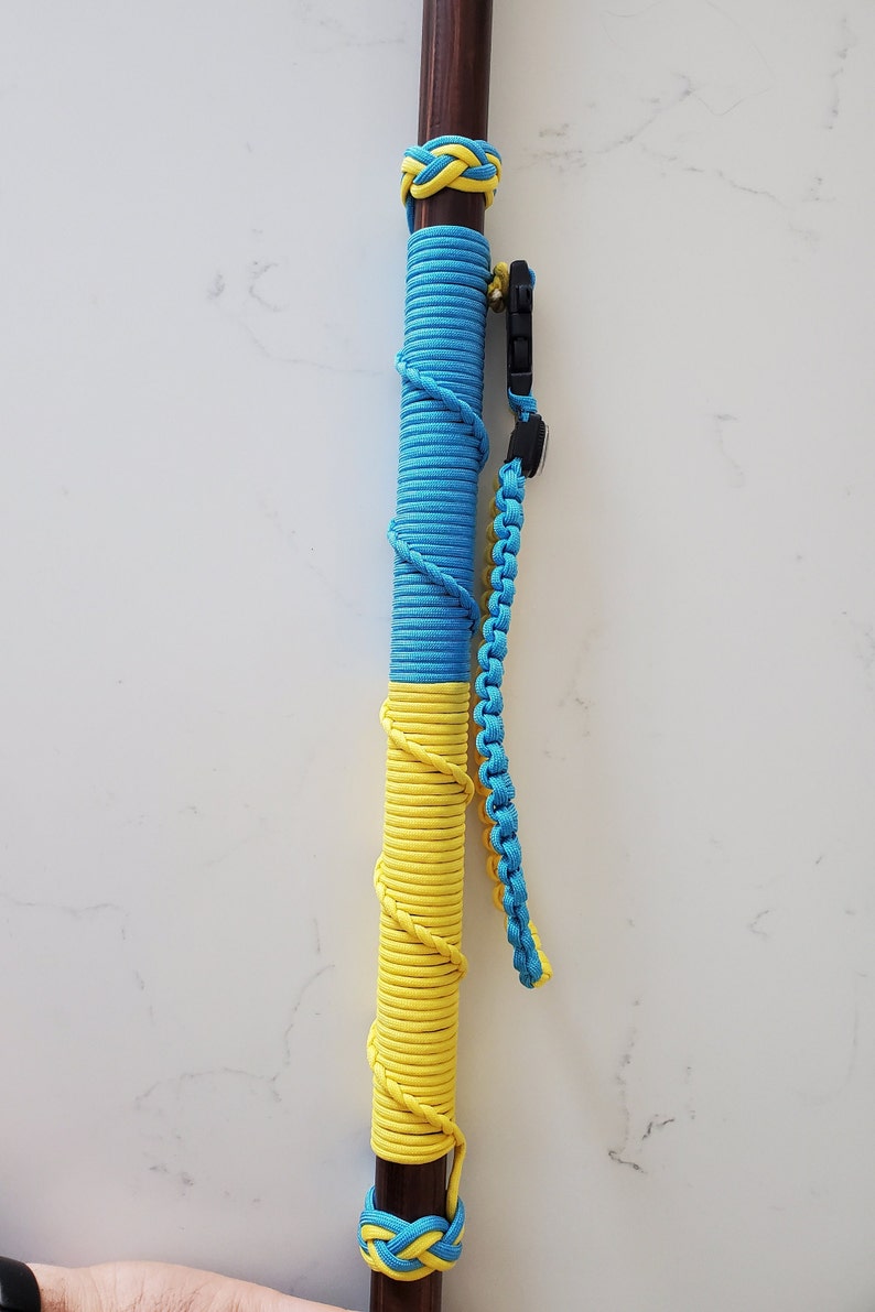 Ukraine Hiking Staff / Ukrainian Flag Walking Stick / Ukraine - Etsy