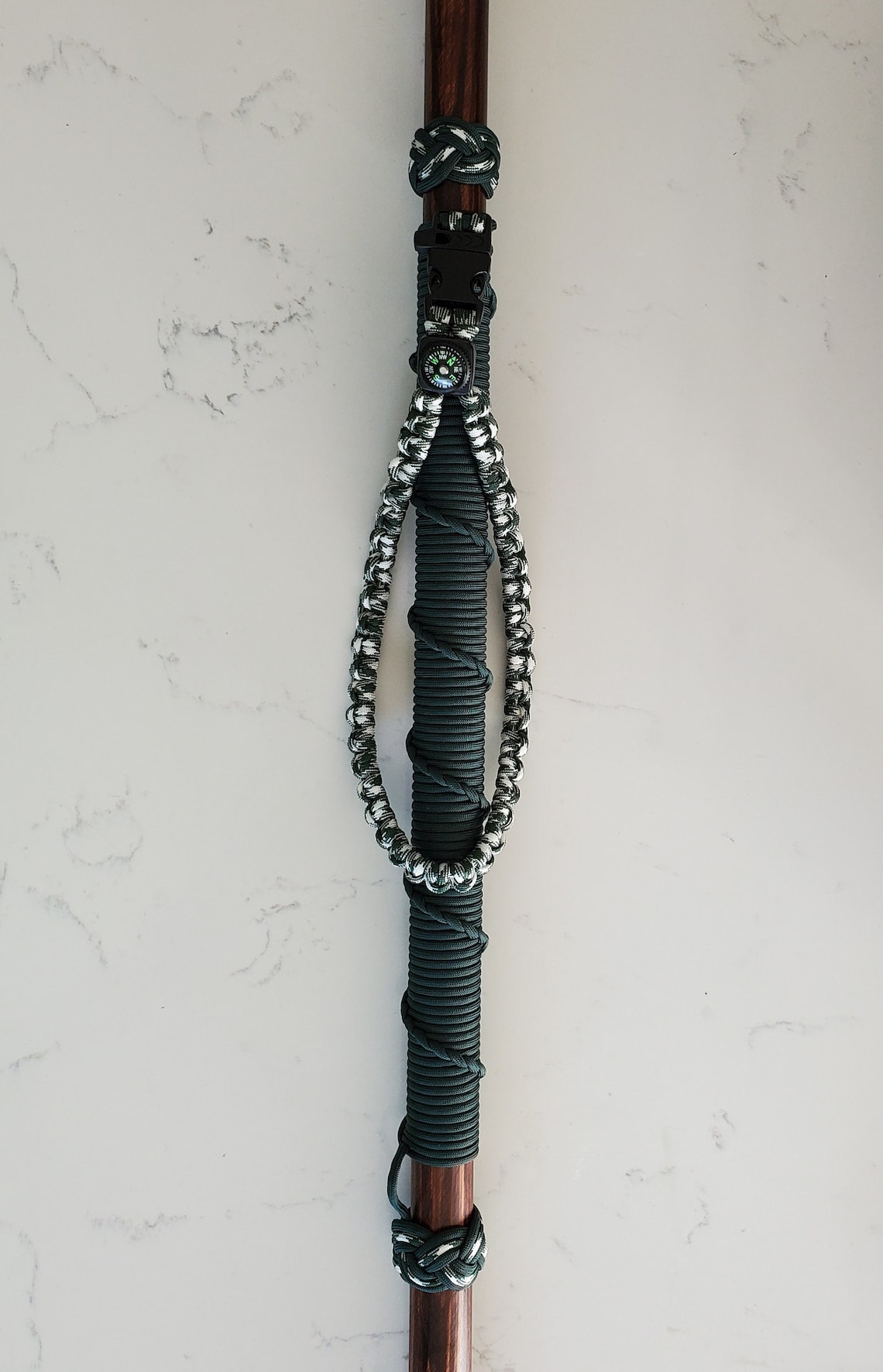 Customized Hiking Staff / Walking Stick Your Color Choice Made to Order ...