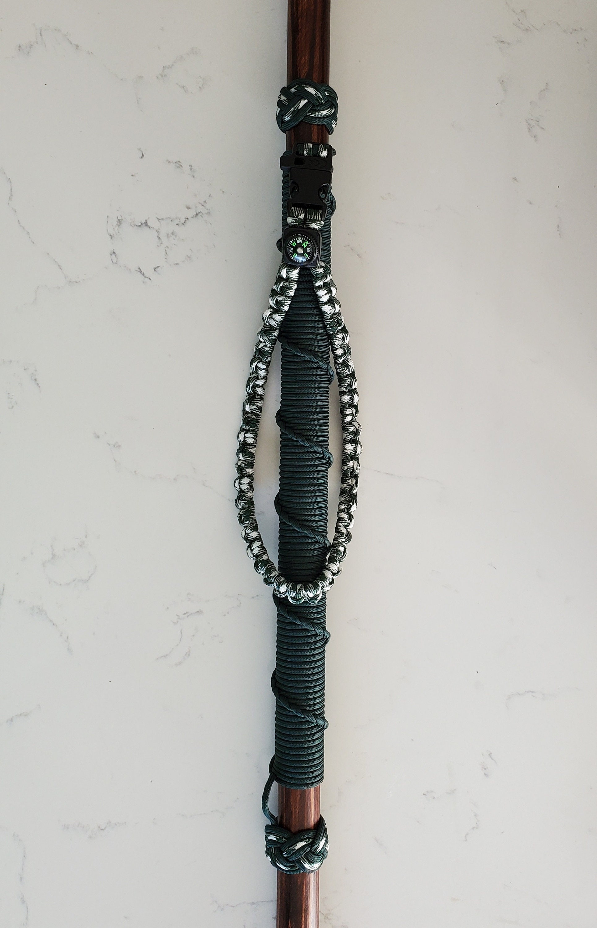 Customized Hiking Staff / Walking Stick Your Color Choice Made to Order ...