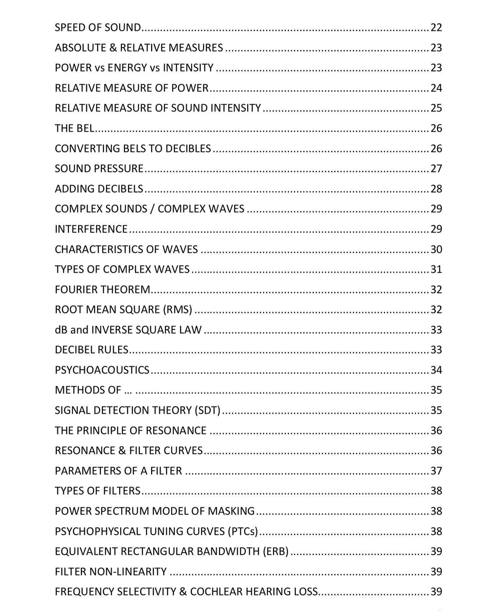 Introduction to Acoustics and Phonetics - Audiology Student Study Guide ...