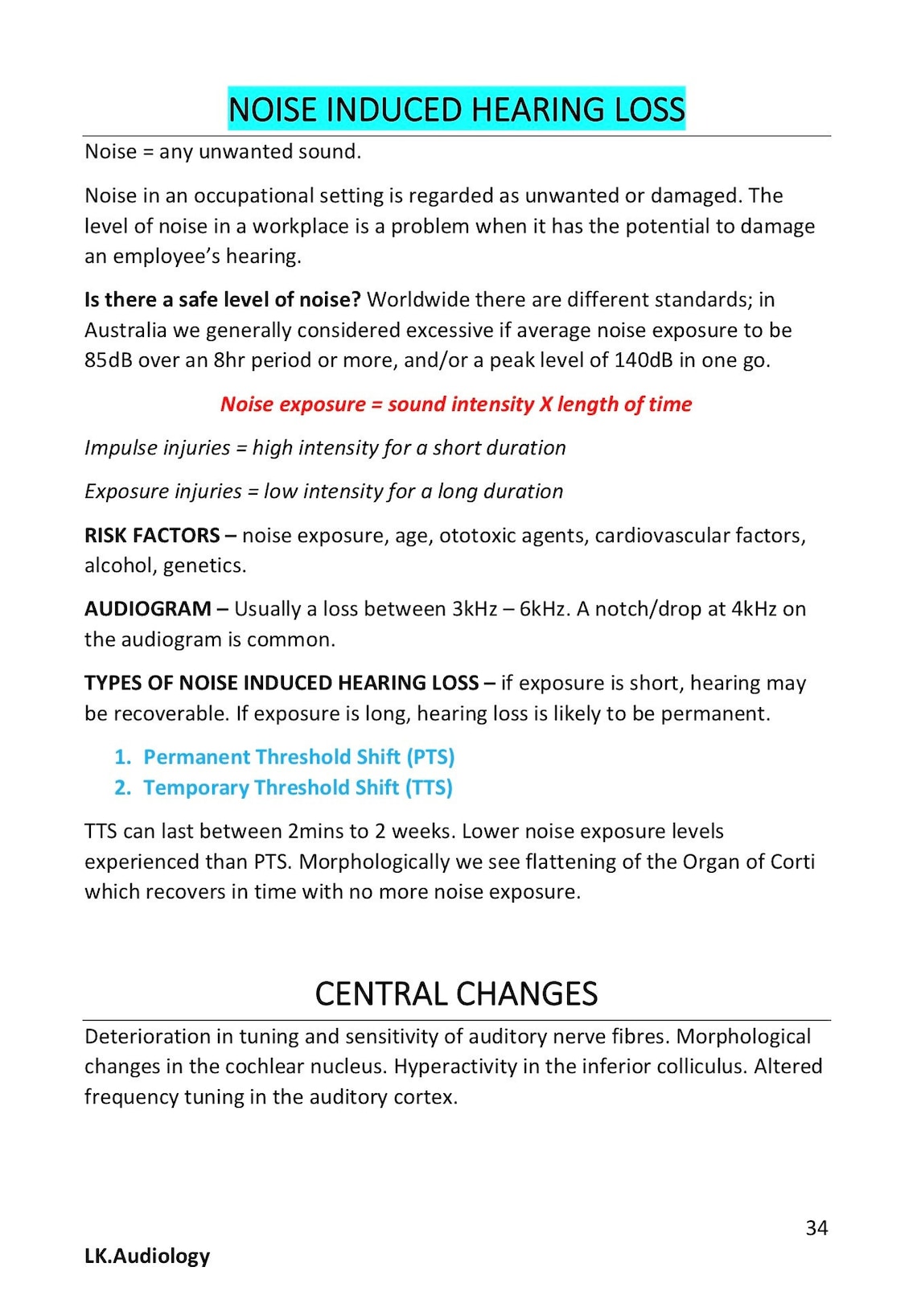 Anatomy Physiology and Pathology of Hearing Loss Audiology - Etsy