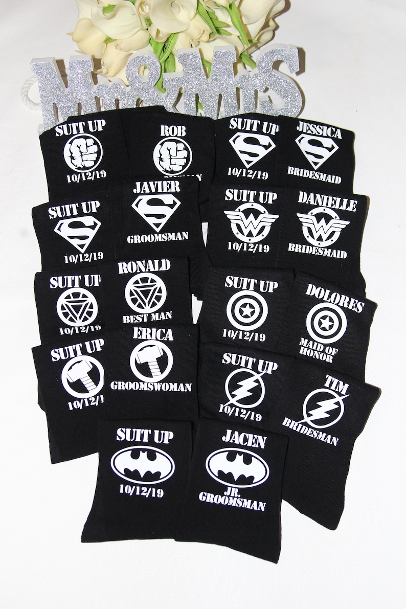 Personalized Mens Superhero Socks - Groomsmen Socks for Wedding ...
