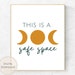 Safe Space Sign Printable – Boho Counseling Office Decor (digital ...
