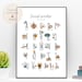Social Worker Alphabet Print - Social Worker Sign - Social Worker Gift ...