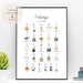 Feelings Alphabet Print – Emotions Chart, SEL Poster (digital Download ...