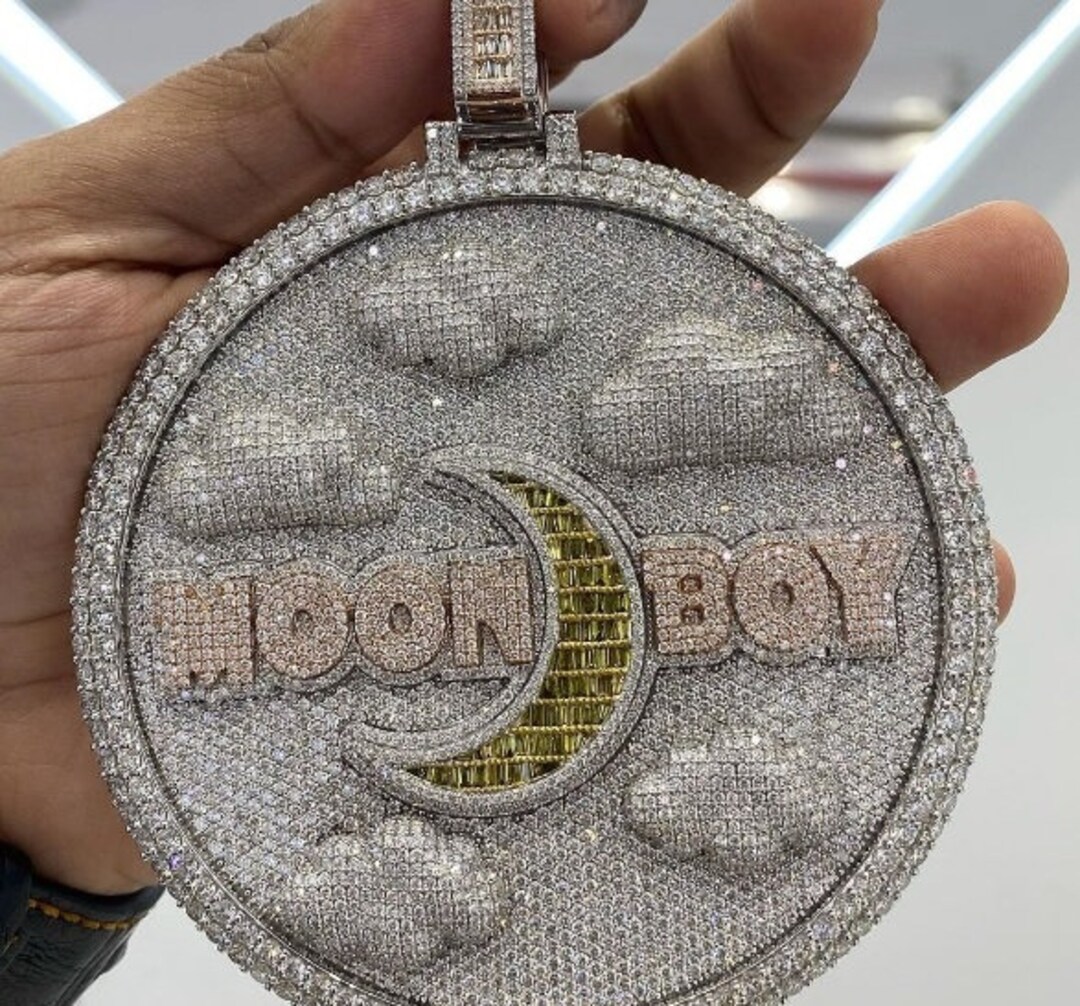 Customized Hand Made Iced Out Hip Hop Florida Charm Rapper Pendant - Etsy