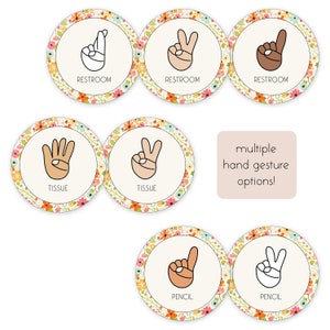 Multicultural Hand Signal Posters | Garden Flowers | Classroom ...