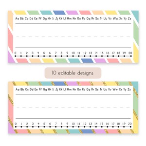 Pastel Rainbow Classroom Theme Pack | Classroom Decor - Etsy