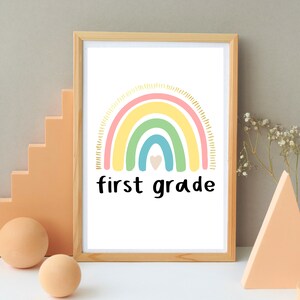 Classroom Poster Pack | Pastel Rainbow | Classroom Decor - Etsy