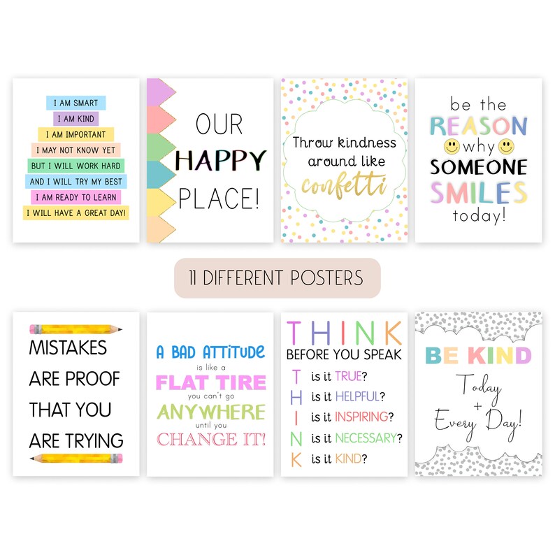 Pastel Rainbow Classroom Theme Pack | Classroom Decor - Etsy