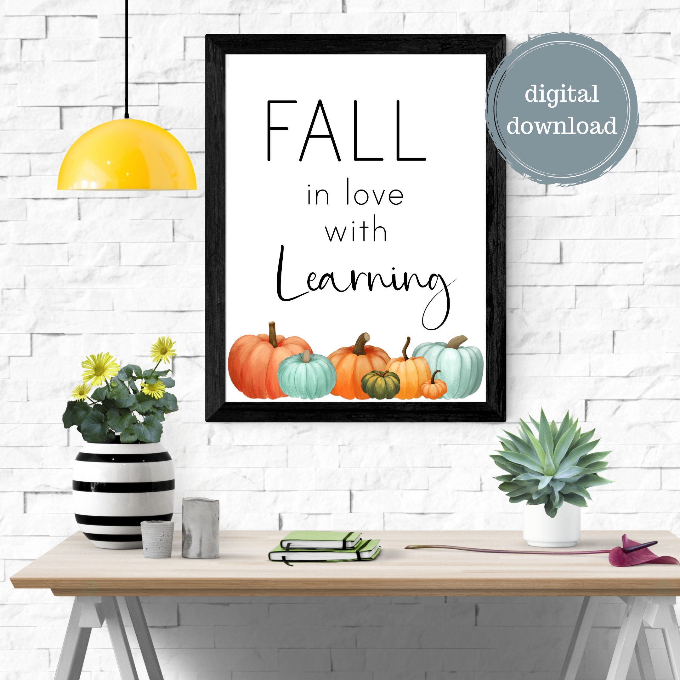 Fall Classroom Poster Pack | Boho Fall | Classroom Decor - Etsy