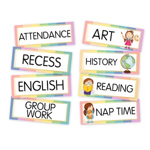 Pastel Rainbow Classroom Theme Pack | Classroom Decor - Etsy