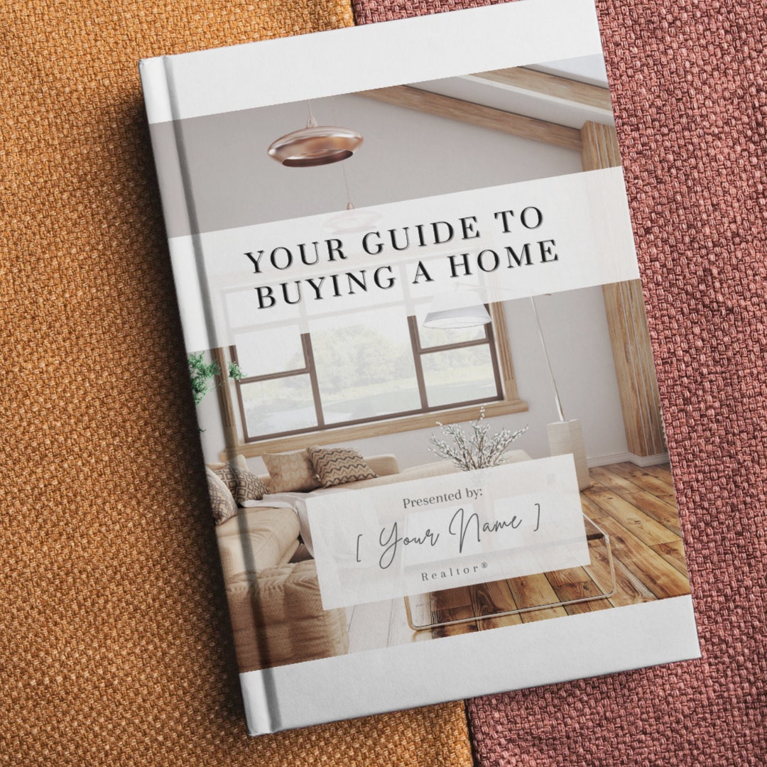 Home Buyer Guide Real Estate Buyer Guide Buyer Guide Template Canva ...