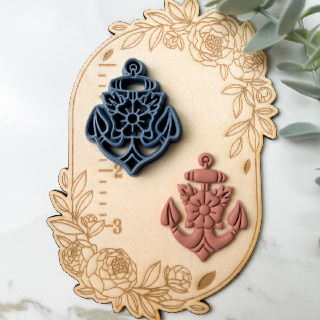 TATTOO ANCHOR Polymer Clay Cutter | Tattoo Inspired Clay Cutters ...