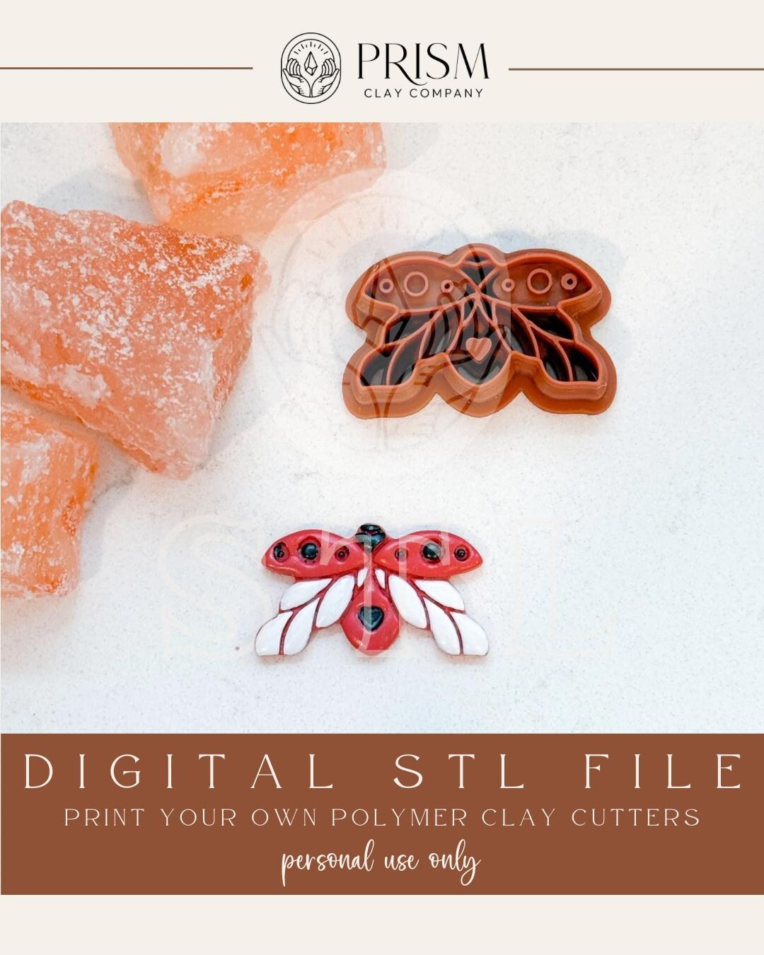 Ladybug Polymer Clay Cutter STL File (digital Download) - Etsy