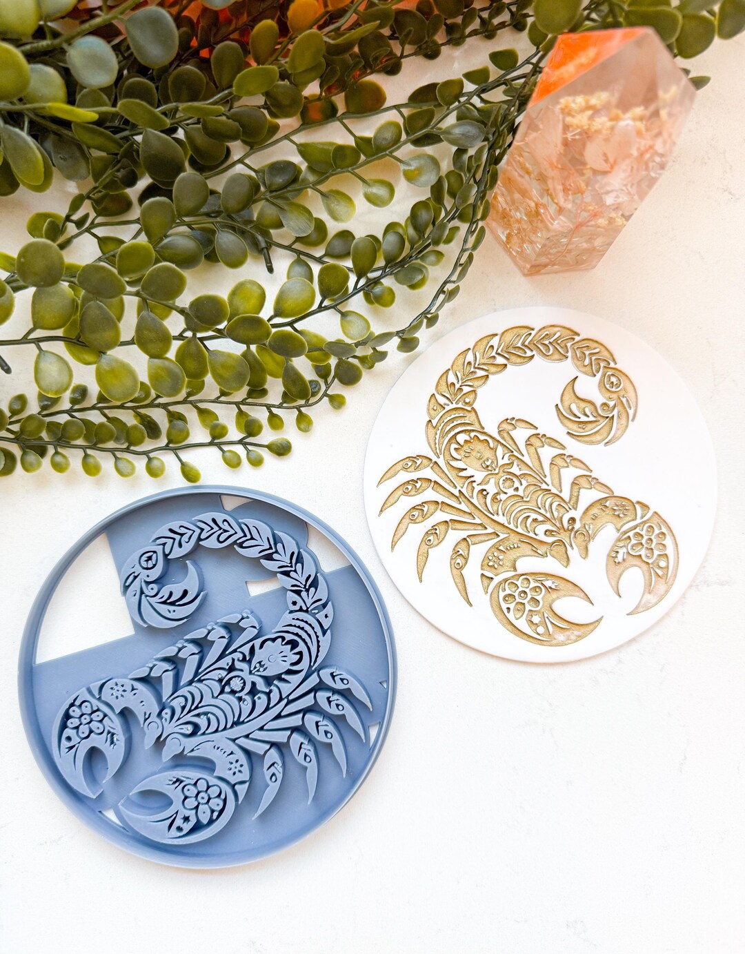 Scorpion Wall Art Polymer Clay Cutter: Large 4.75in PLA Cutter - Etsy