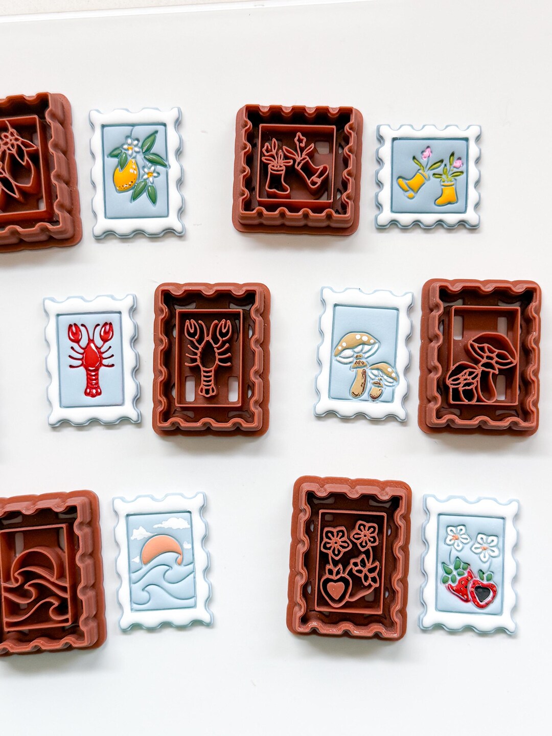 Postage Stamp Polymer Clay Cutter: Earring Jewelry Tool - Etsy