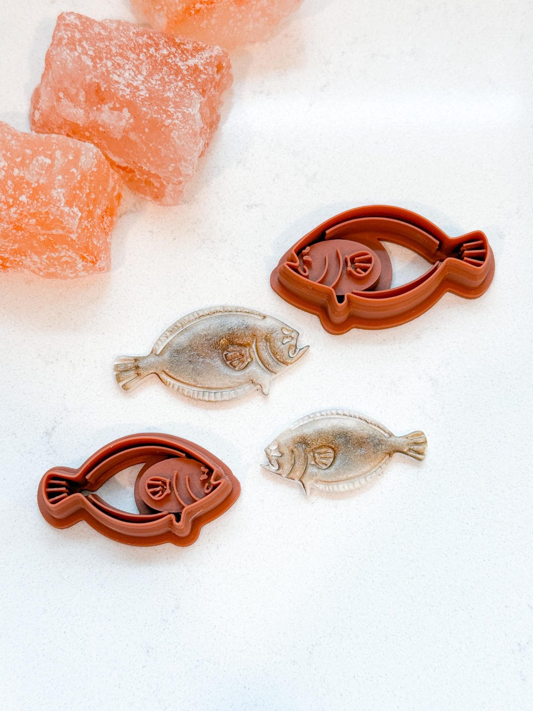 Flounder Halibut Polymer Clay Cutter | Earring Making - Etsy