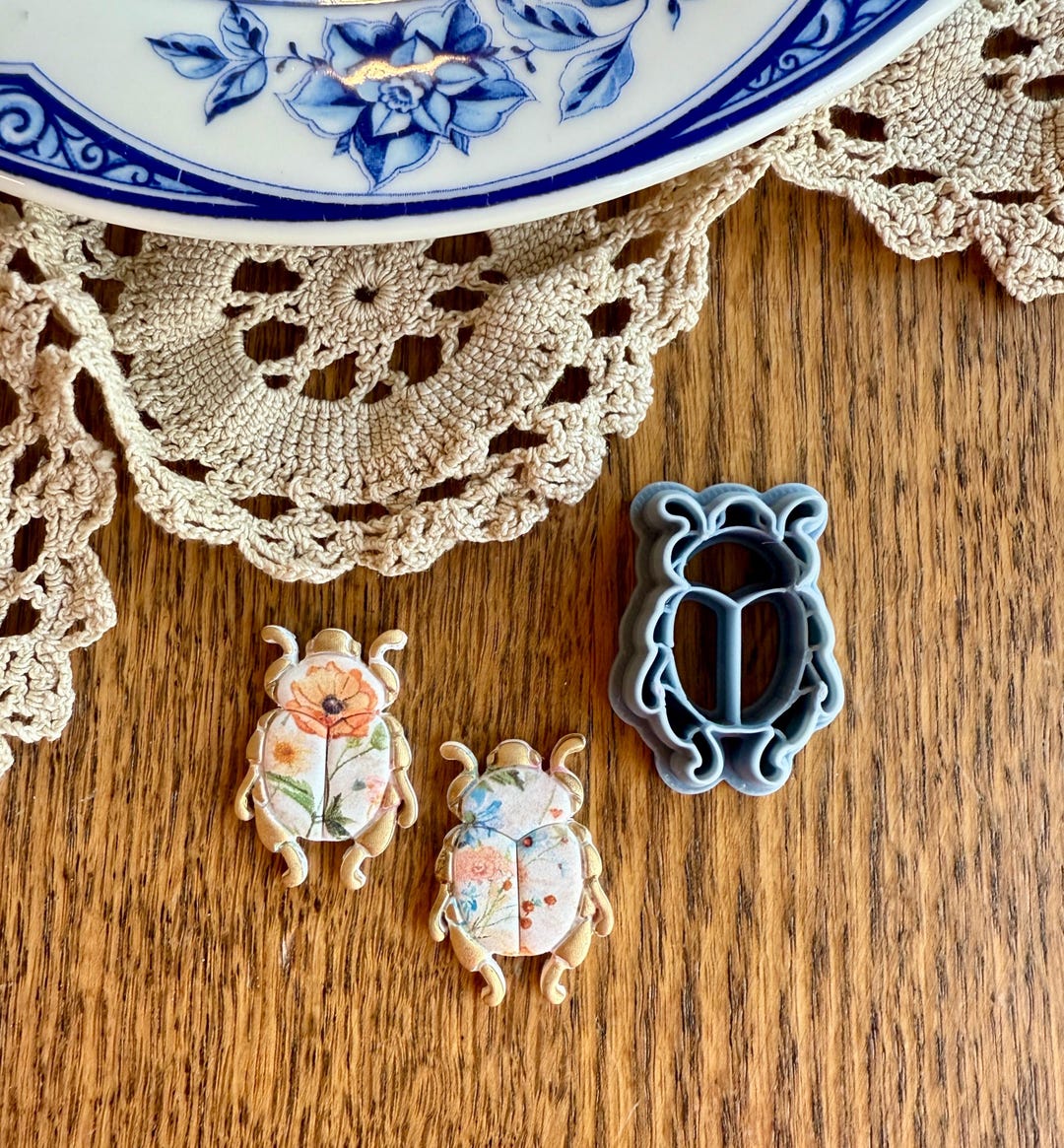 BEETLE SIMPLE Polymer Clay Cutter | Insect Clay Cutters | Cutters for ...