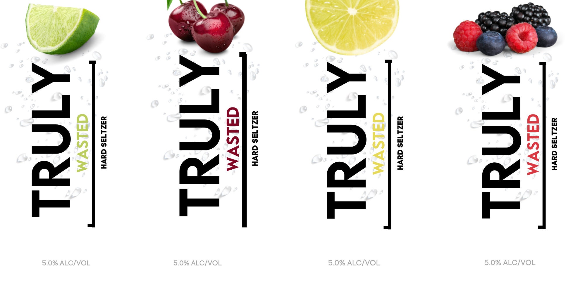 Hard Seltzer Customized Label Template - Etsy