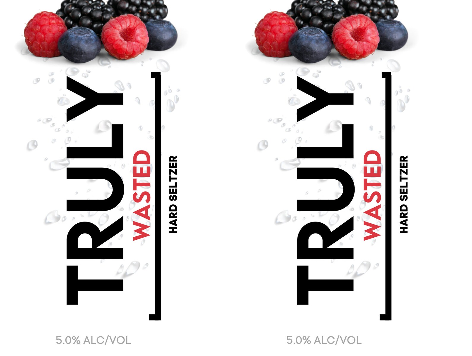 Hard Seltzer Customized Label Template - Etsy UK