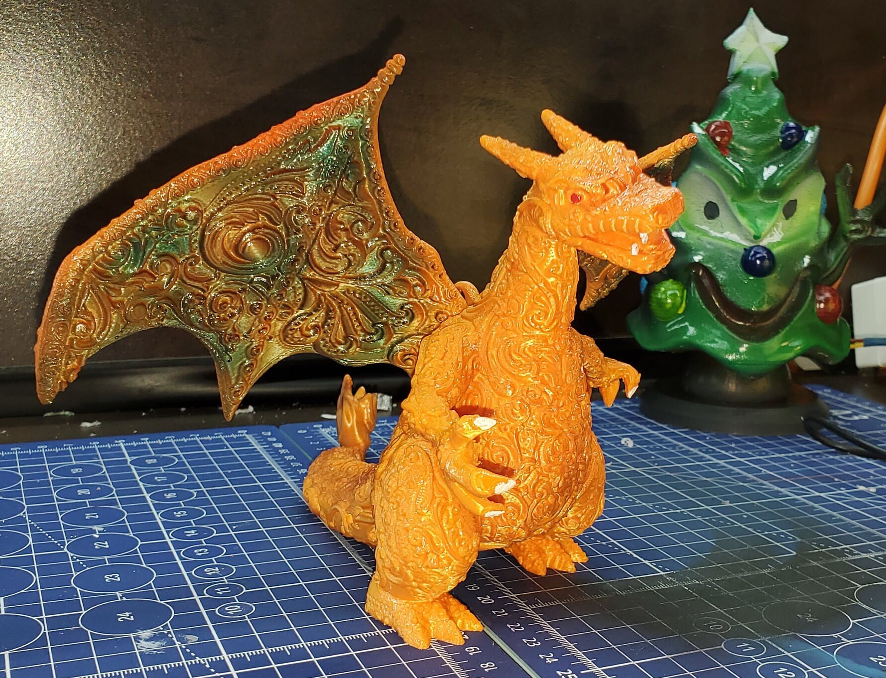 Pokemon Charizard Christmas Ornament Charizard Decor Display - Etsy