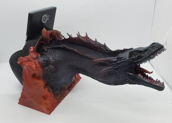 Dragon Wireless Cellphone Charger. Wireless Phone Stand | Etsy