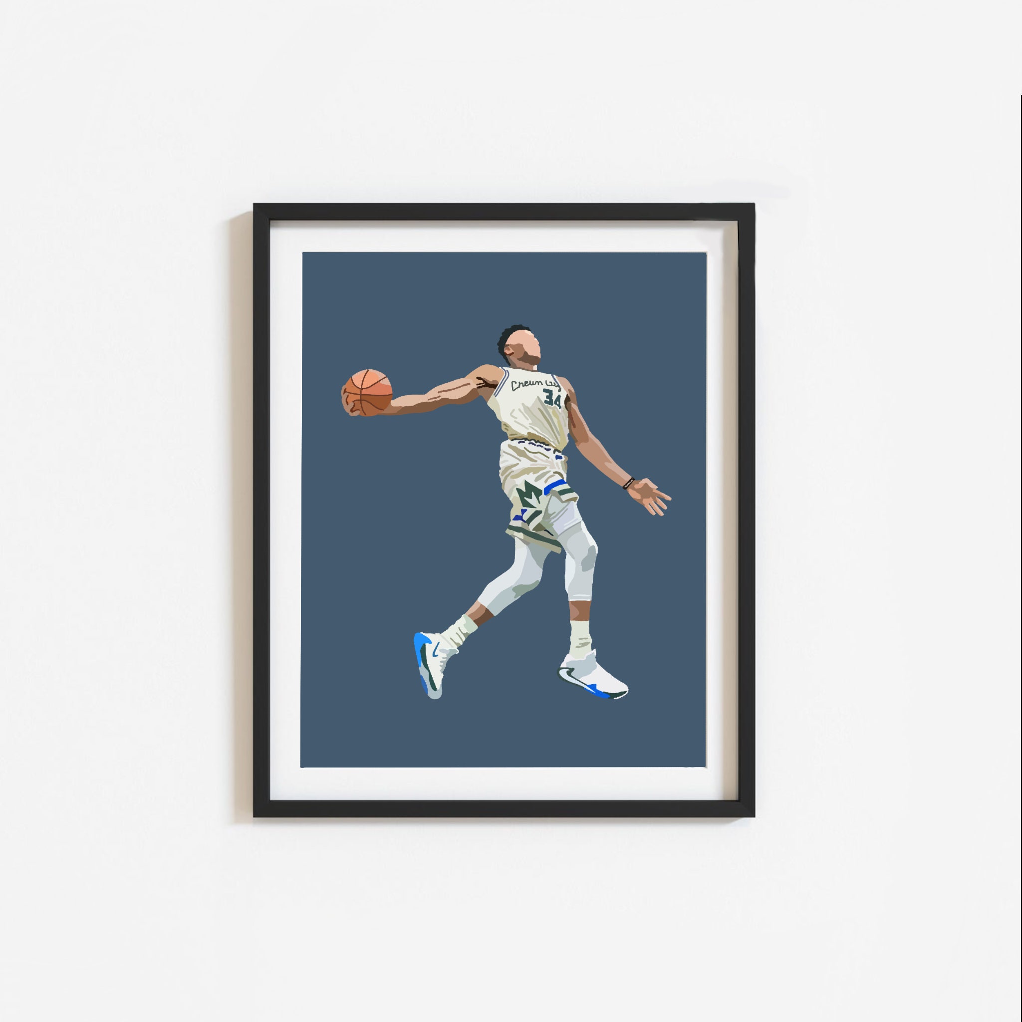 Giannis Poster Milwaukee Bucks Poster Giannis Antetokounmpo - Etsy