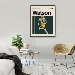 Christian Watson Poster Green Bay Packers Art 11x14 - Etsy