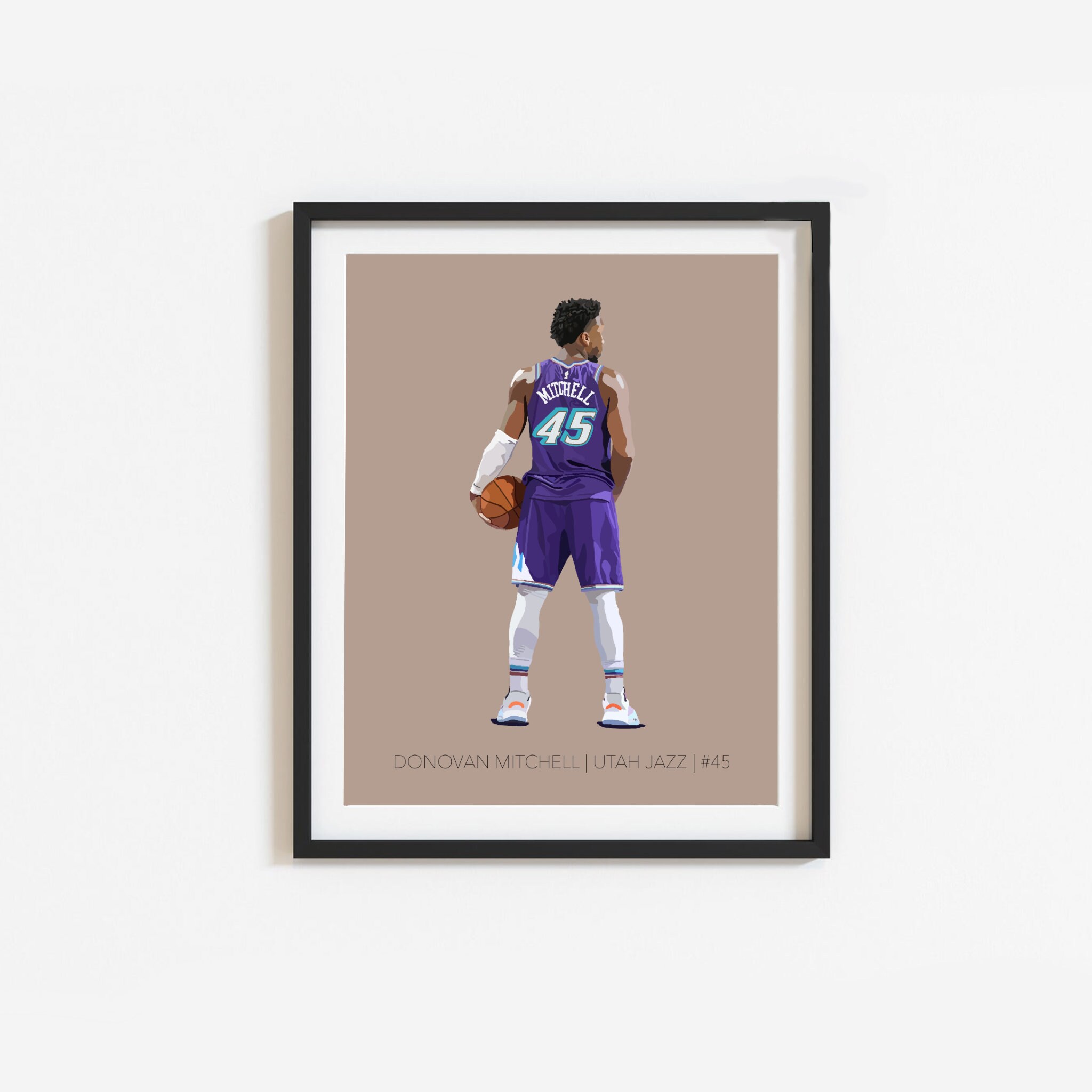 Donovan Mitchell Poster Utah Jazz Poster Donovan Mitchell - Etsy
