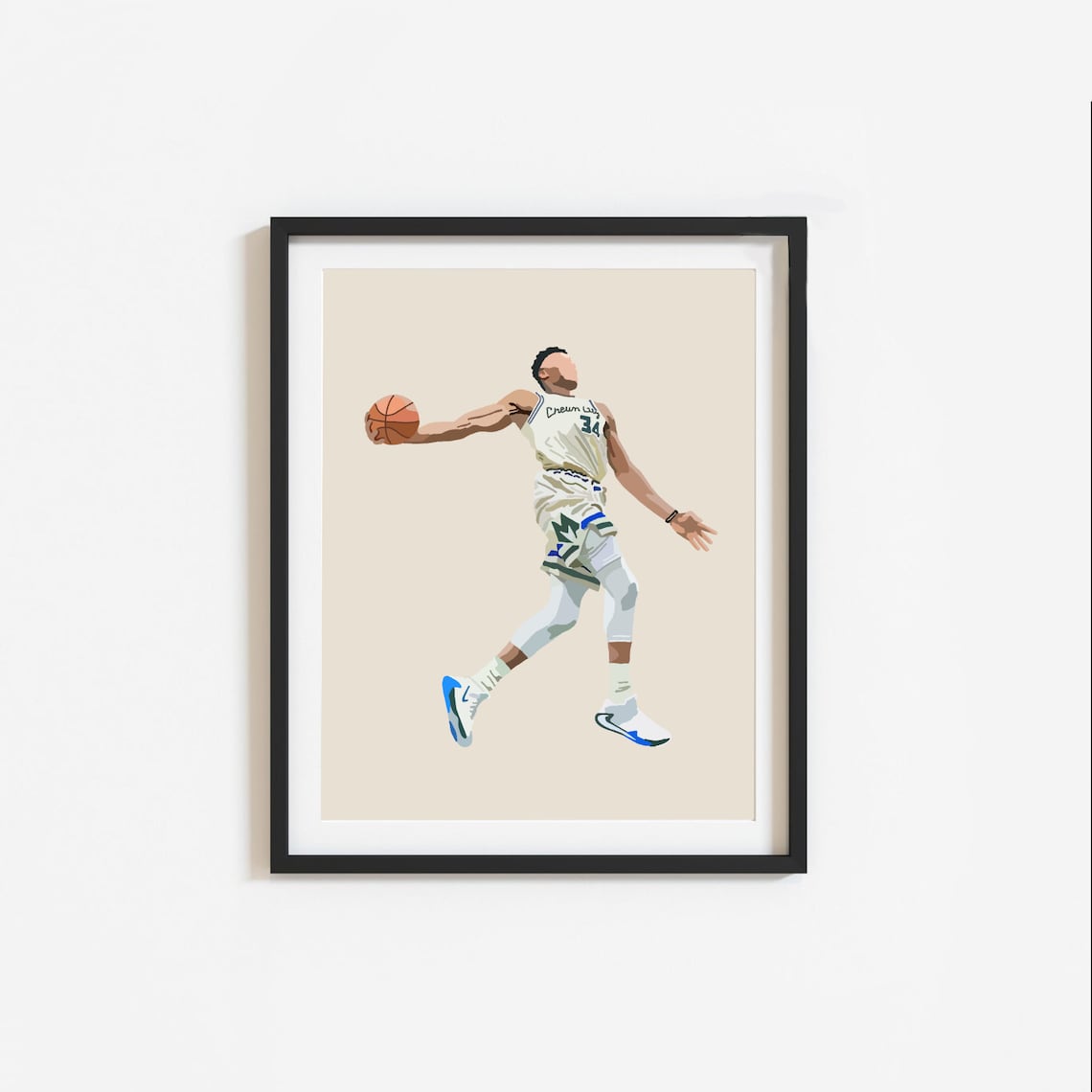 Giannis Poster Milwaukee Bucks Poster Giannis Antetokounmpo - Etsy