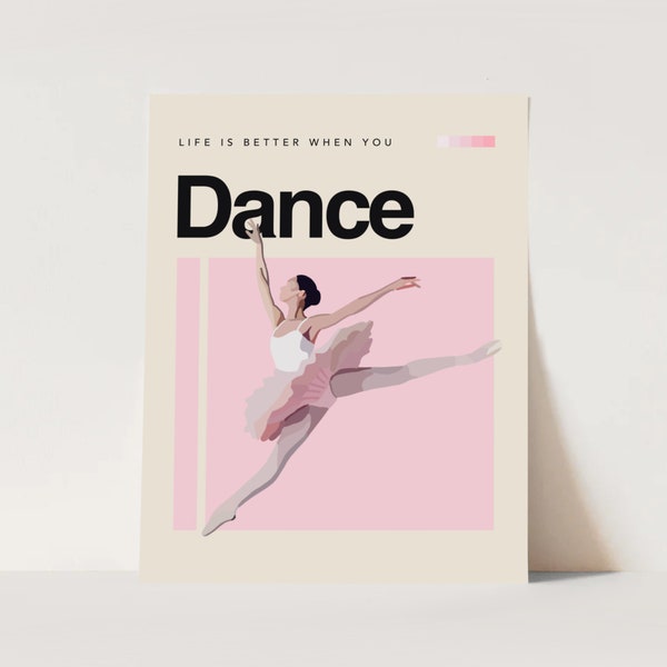 Dance Poster - Etsy